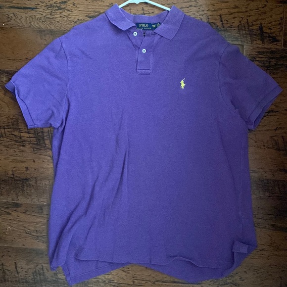 Polo Ralph Lauren | Shirts | Add This Pop Of Purple Polo Shirt To Your ...